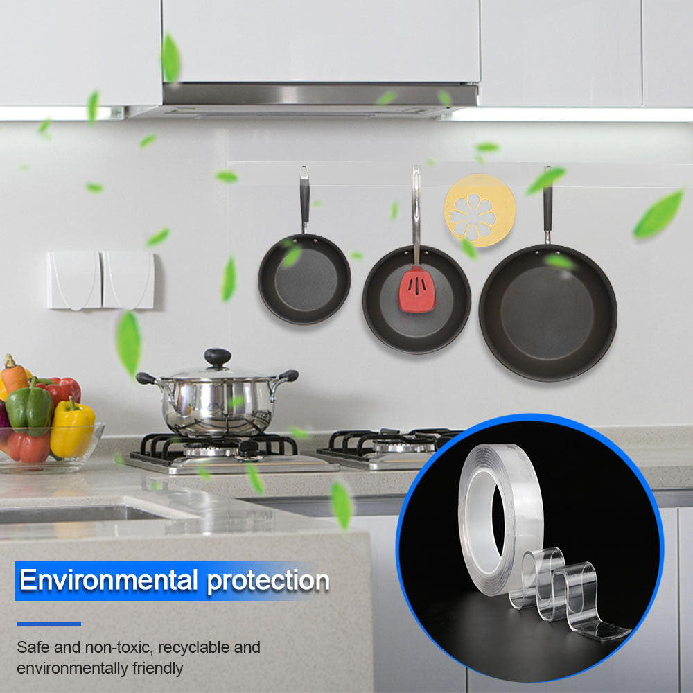 Removable & Reusable Double-Sided Nano Magic Tape | 99FAB